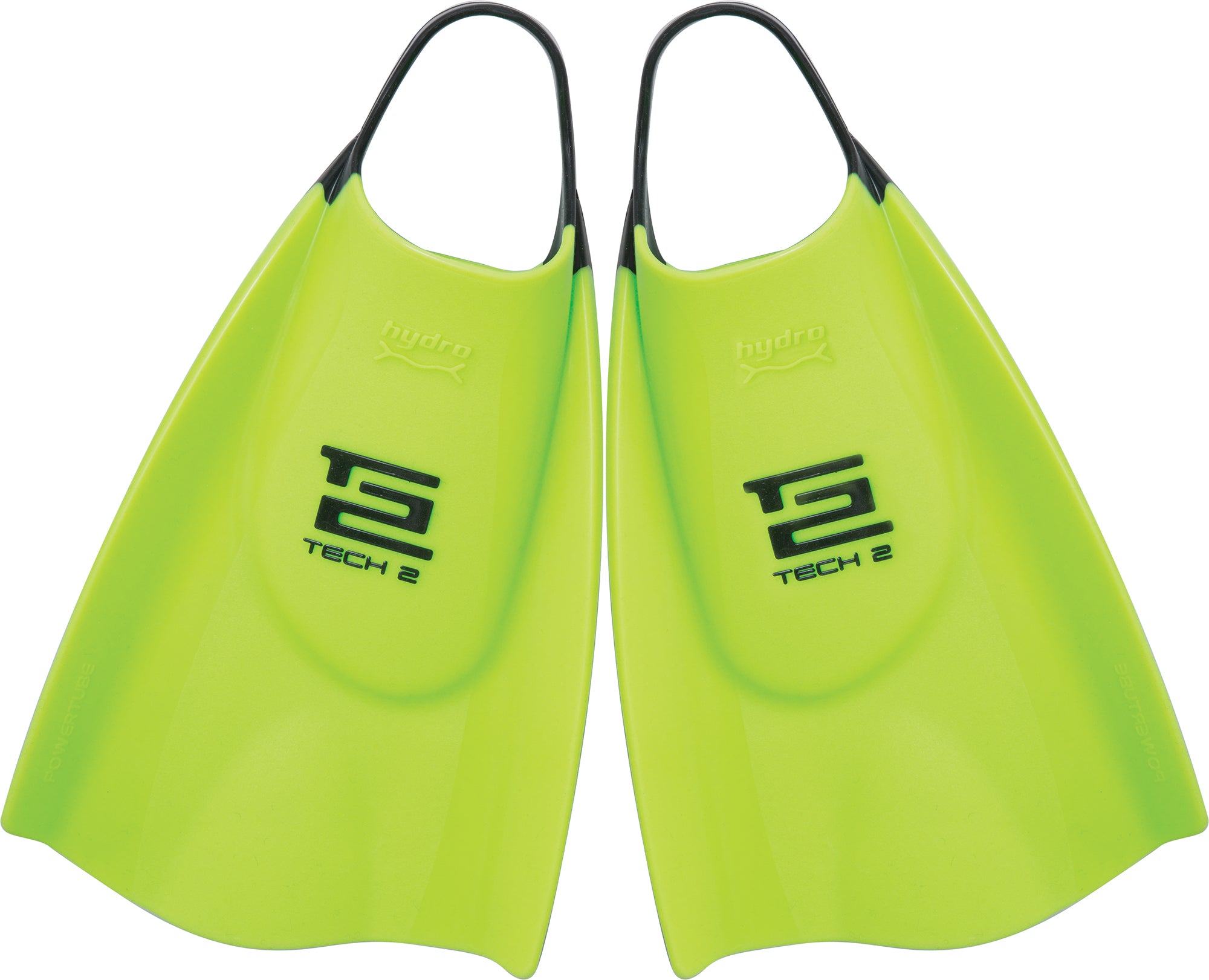 Hydro Tech 2 Bodyboard Fins - Acid Yellow