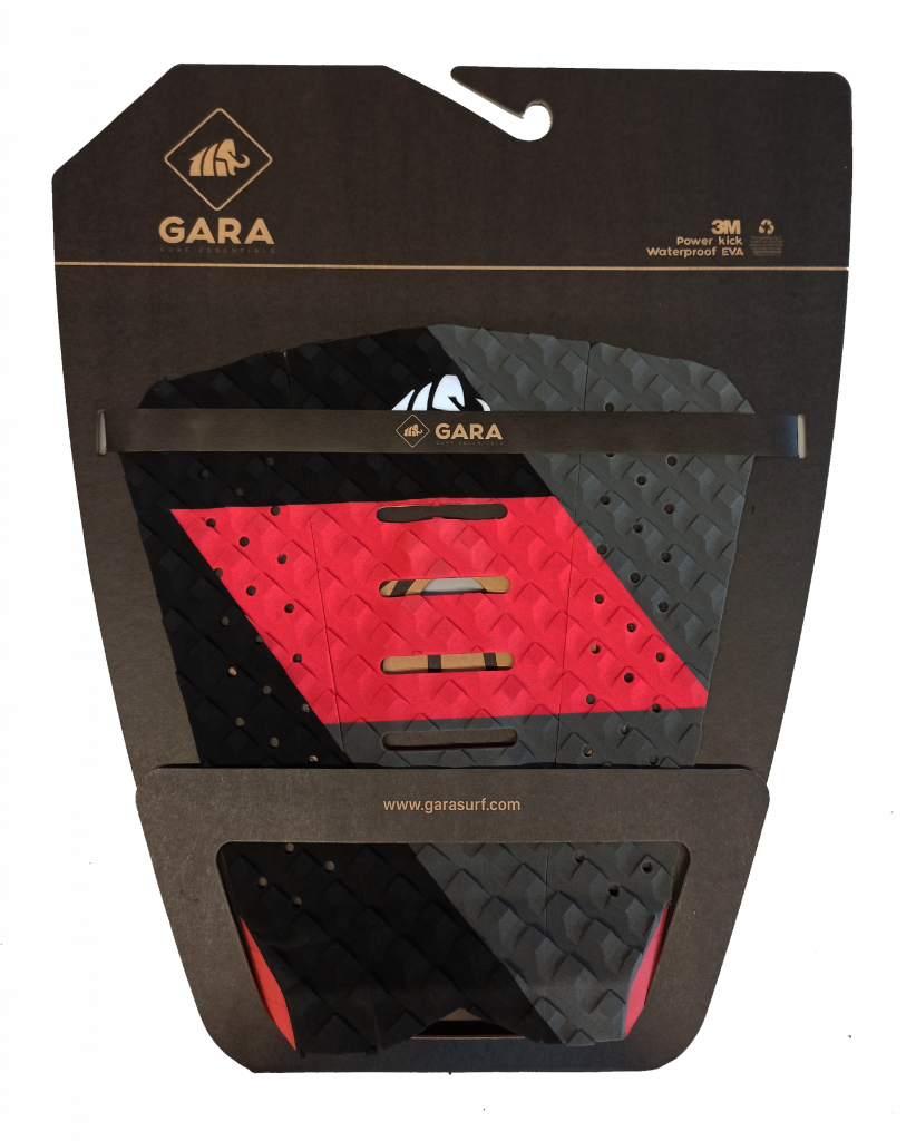 Gara Live 3 Piece Tailpad - Red - Tail Pads - Green Overhead